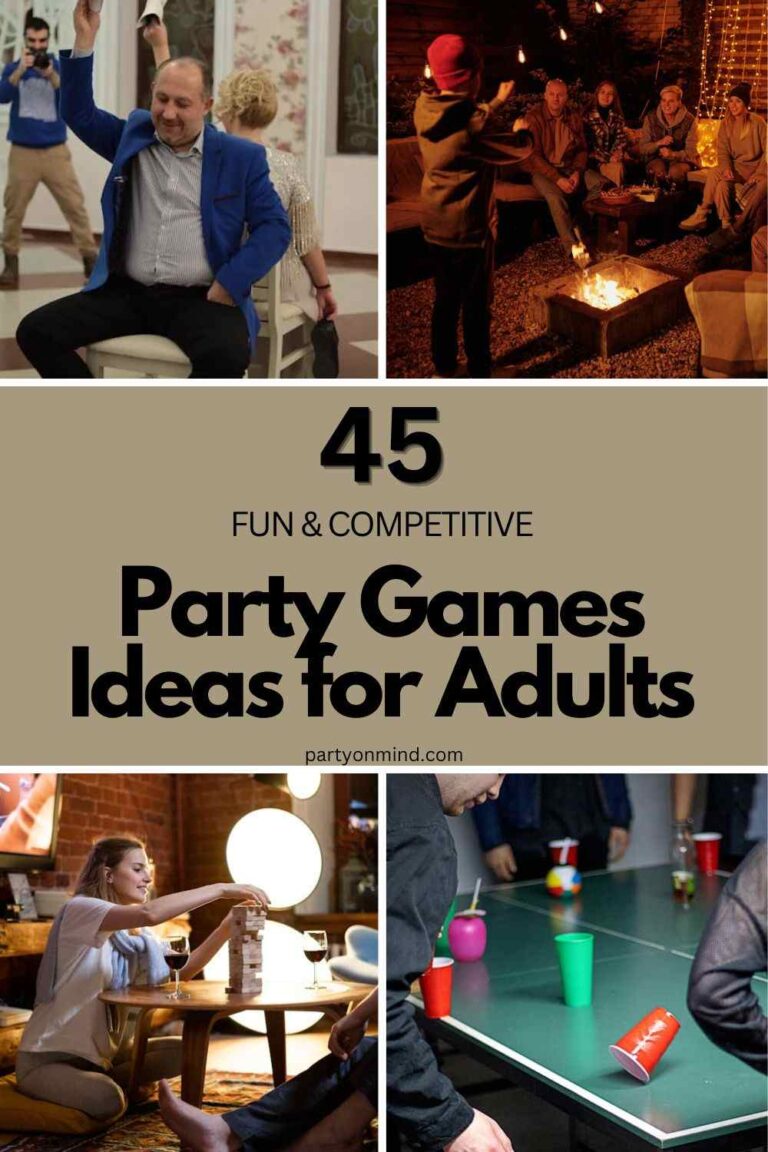 45 Fun & Competitive Party Games Ideas for Adults - Fun Party Games ...