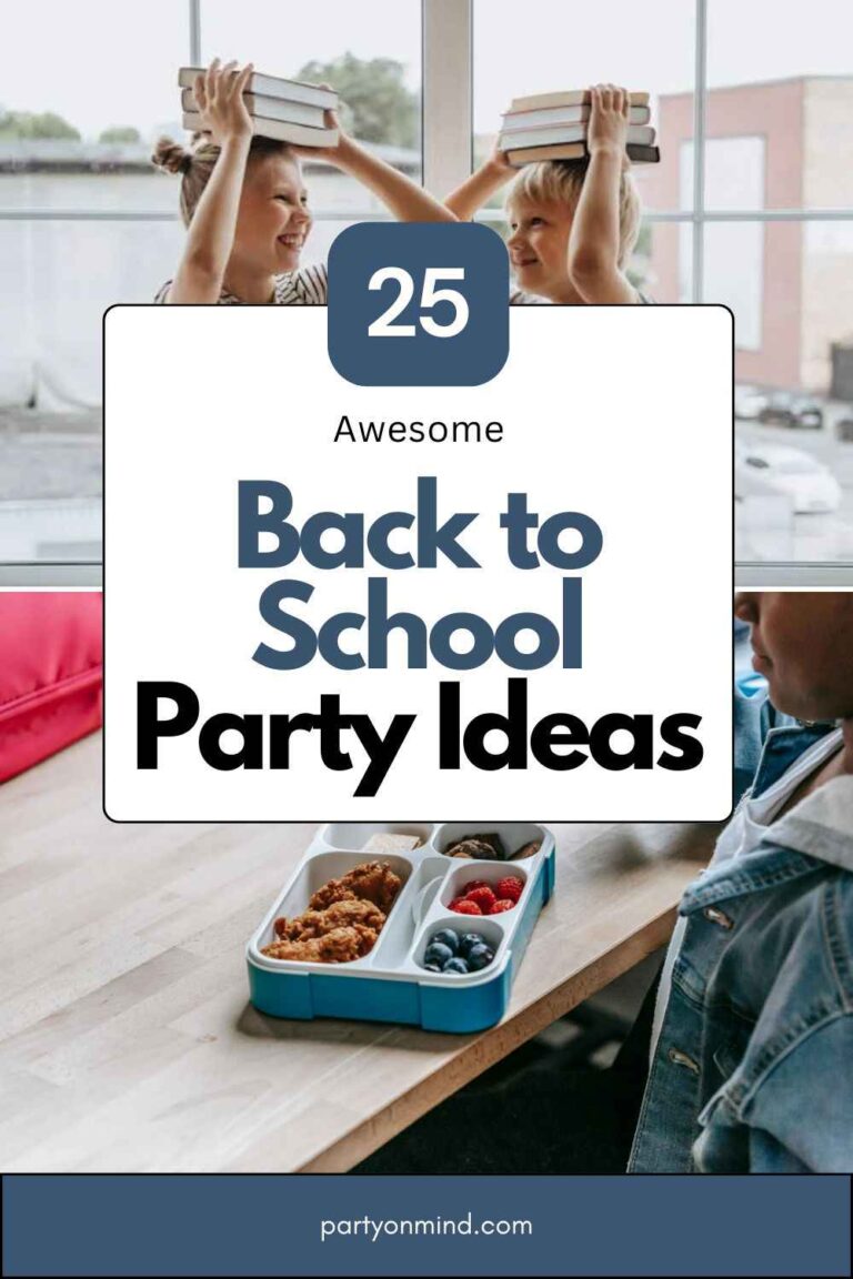25 Awesome Back to School Party Ideas - Fun Party Games Ideas for Kids ...