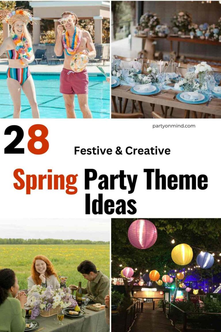 28 Festive & Creative Spring Party Theme Ideas - Fun Party Games Ideas ...