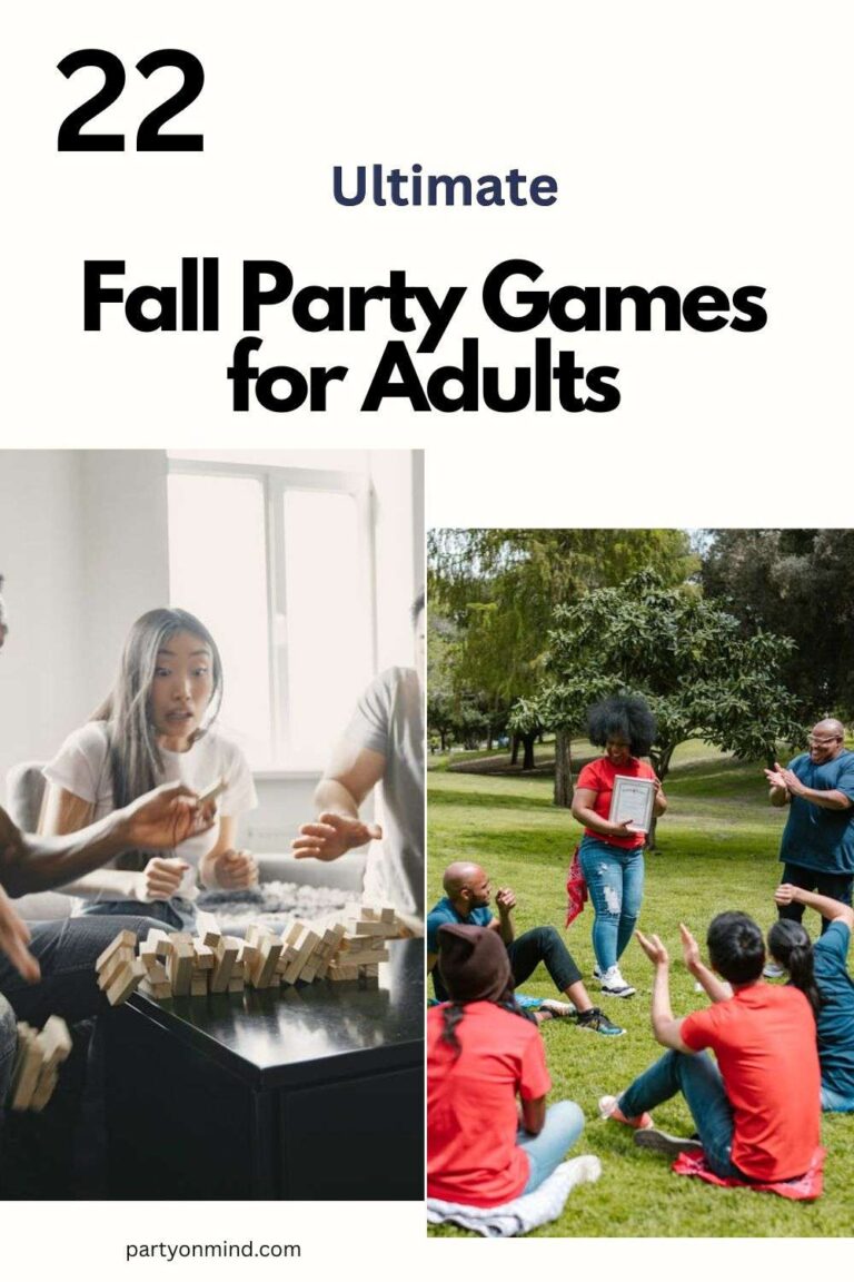 Ultimate Fall Party Games for Adults - Fun Party Games Ideas for Kids ...